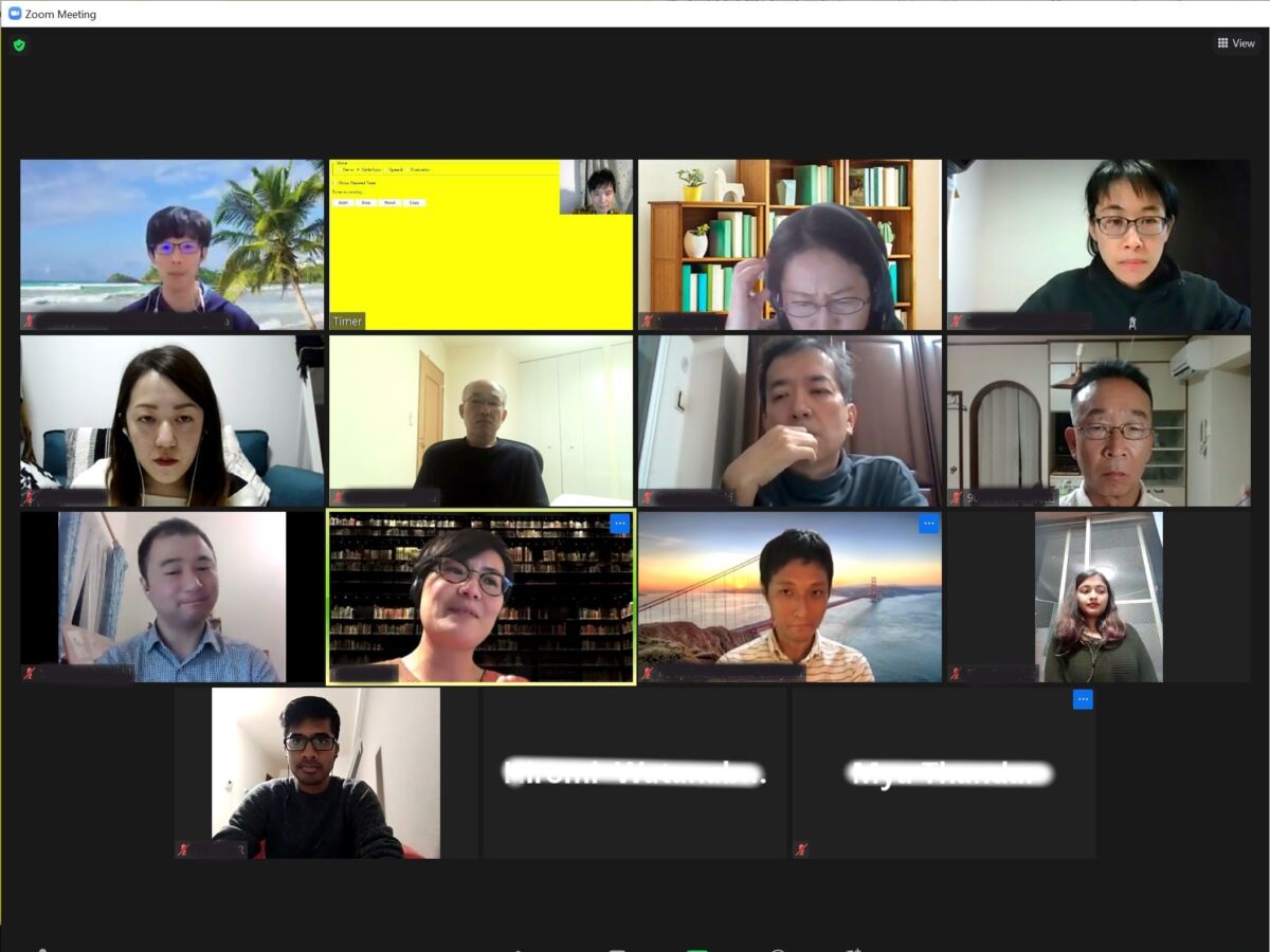 Simple and Easy Online Timer role in Toastmasters Zoom meeting ...